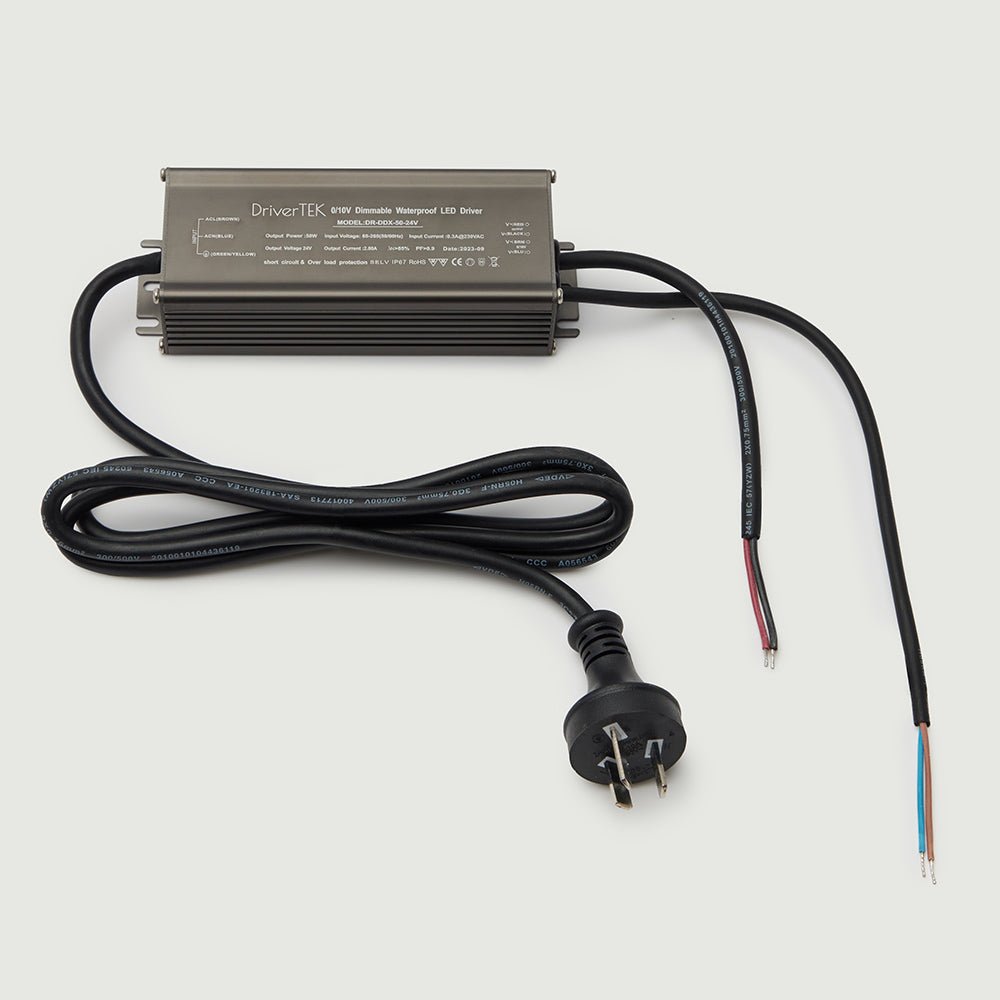 50W Dimmable LED Driver 24V | IP67 Waterproof Power Supply | LiquidLEDs®