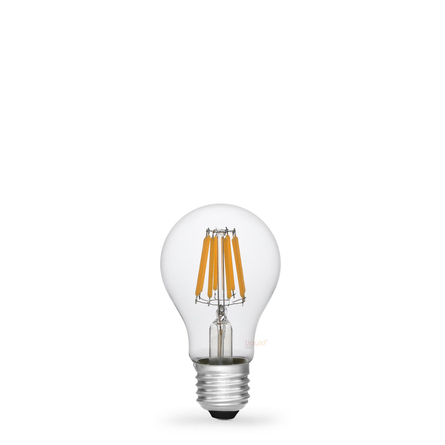 6W 12V DC GLS LED Bulb E27 Clear Warm White | LiquidLEDs – LiquidLEDs ...