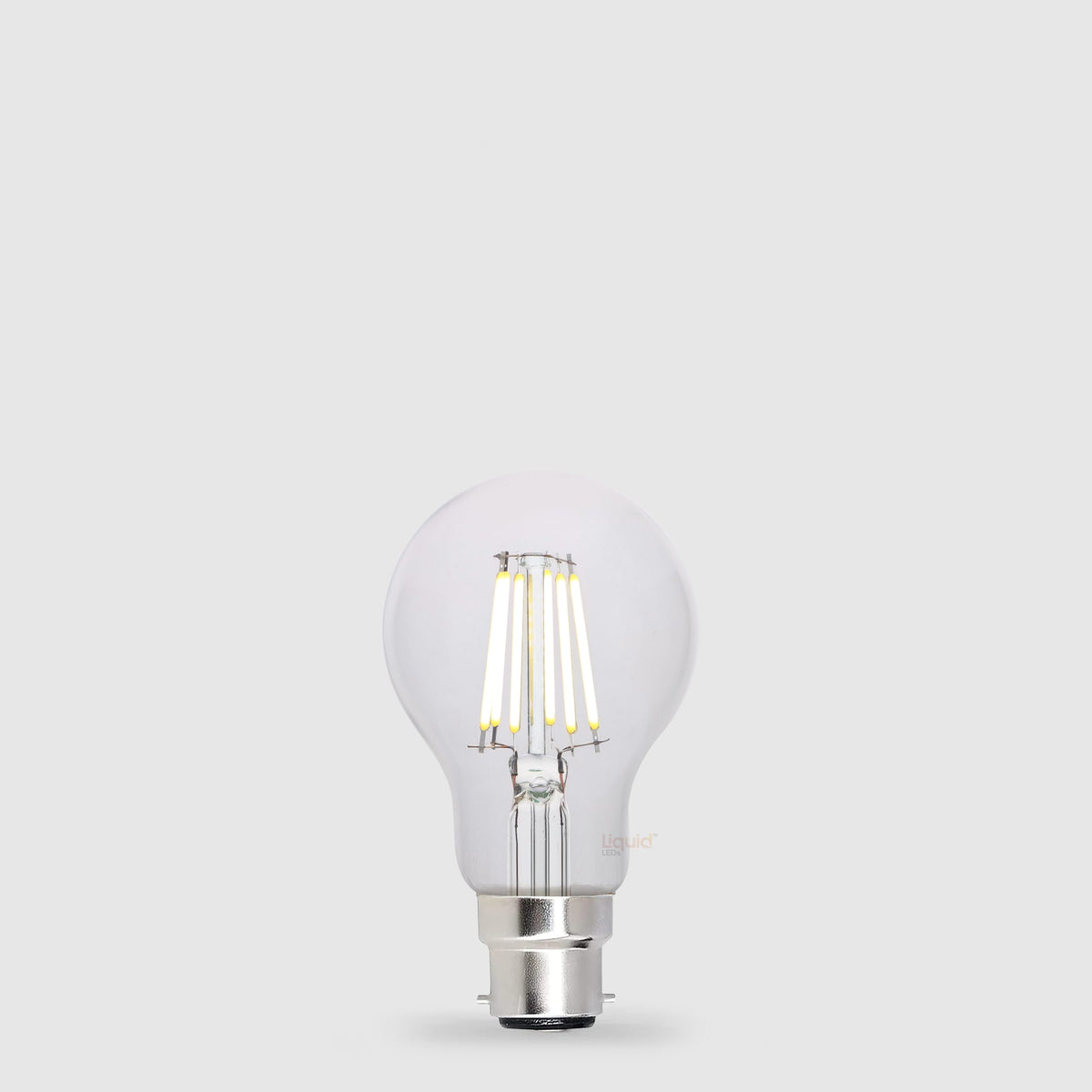8W 12-24V AC/DC GLS LED Bulb B22 Clear | Natural White Light ...