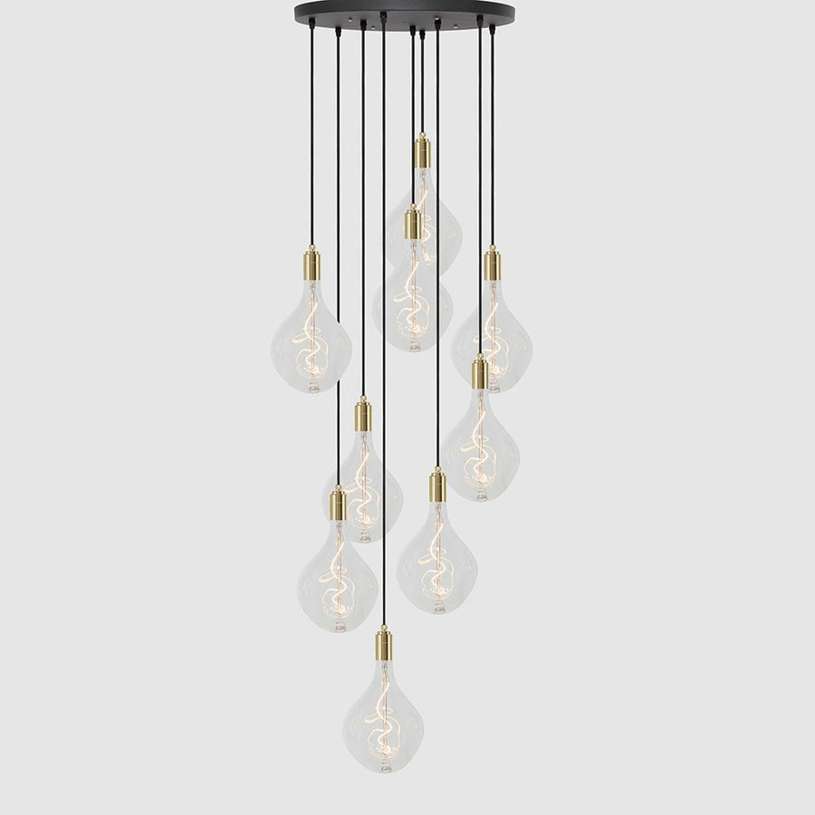 9 Drop Chandelier Light | Modern LED-Ready Pendant Fixture | LiquidLEDs®