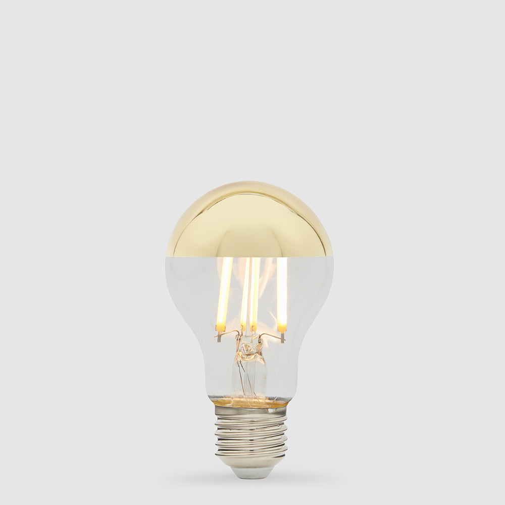 Half Gold & Silver Mirror Crown Bulb in – LiquidLEDs Australia