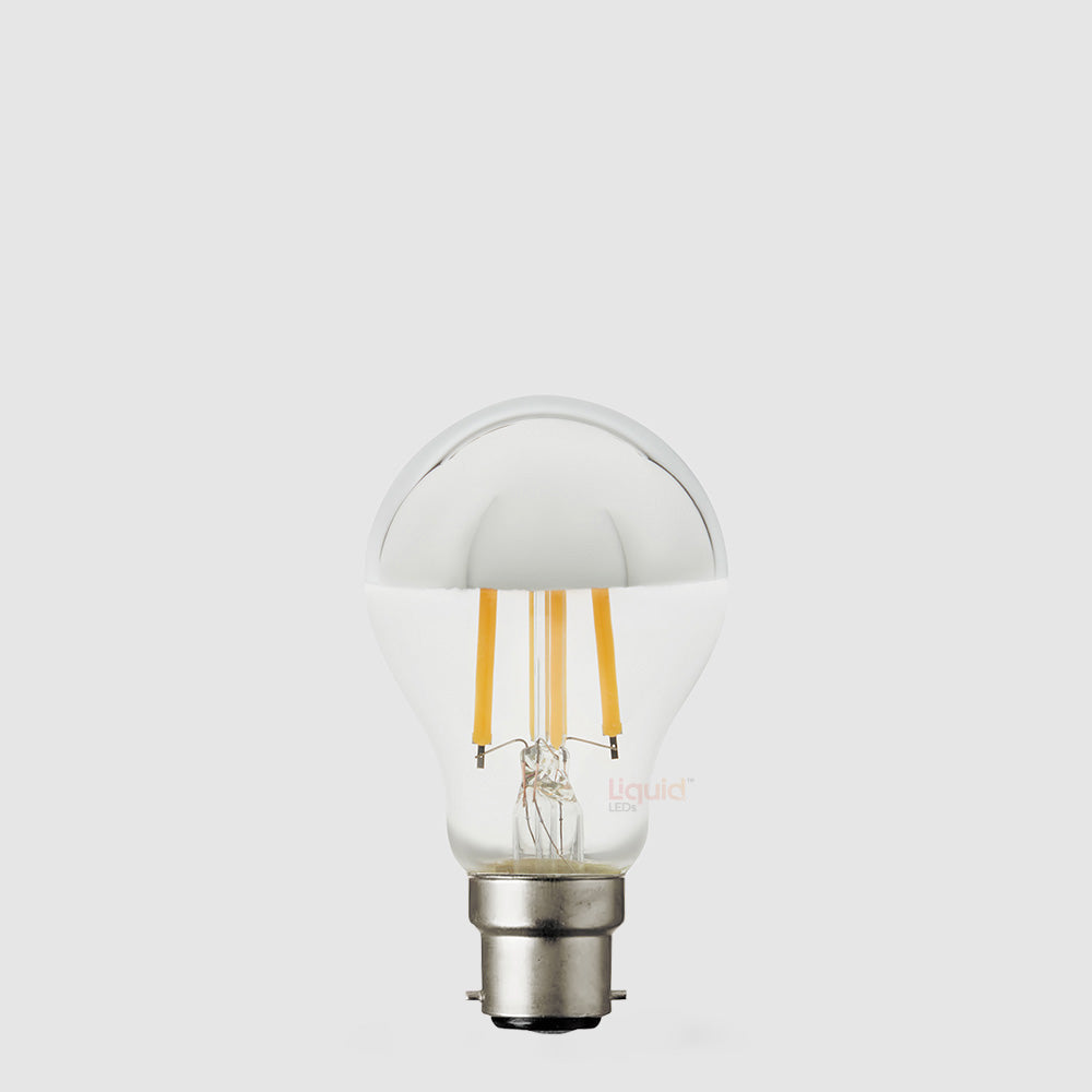 Half Gold & Silver Mirror Crown Bulb in – LiquidLEDs Australia